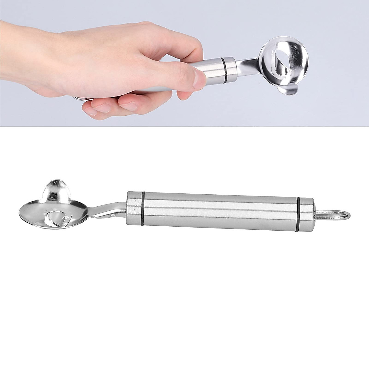 Fdit Kitchen Noodle Knife, Noodle Knife Sturdy Slotted Design Small for Kitchen for Home for Chopping Vegetables for Cutting Dough(Left hand)