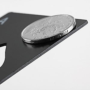 QLL 6 Pack Bottle Opener, Stainless Steel Credit Card Size Casino Bottle Opener