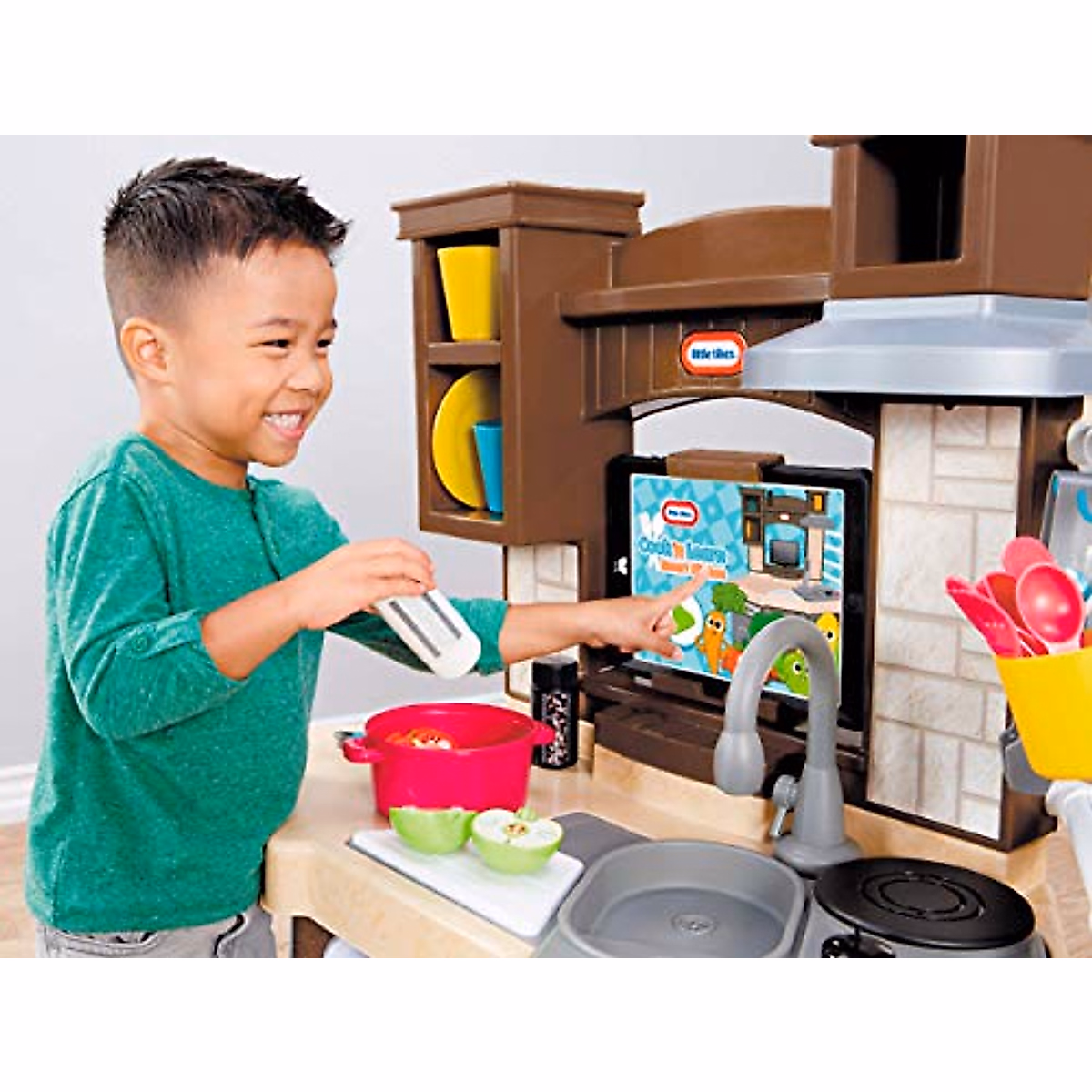 Little Tikes Cook ‘n Learn Smart Kitchen, 30.00 L x 14.00 W x 39.50 H Inches