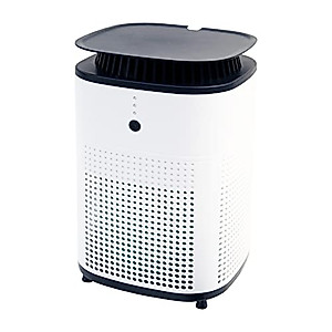 Purafide XP150 Veteran Owned, Tray-top, Countertop Air Purifier with 360-degree Air, 3 Stage Filtration for up to 460 Sq Ft. White, Pack of 1