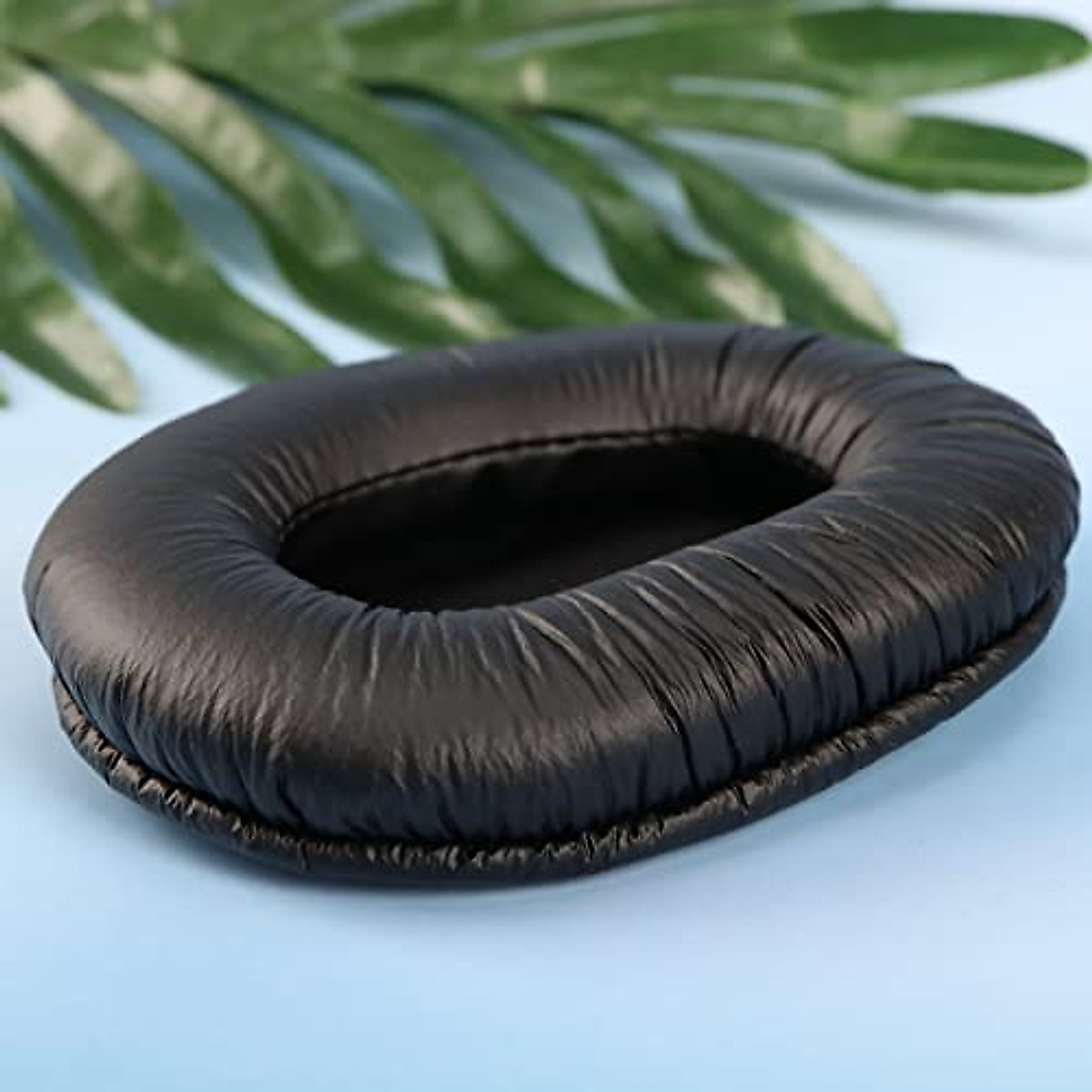 Pair of Ear Pads Leather Foam Replacement Ear Cushions Earmuff Repair Part Compatible with Sony MDR-7506 MDR-V6 MDR-CD900ST Headphone