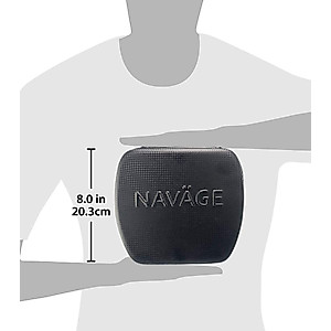 Navage Black Travel Case - Safety Case For Navage Nasal Irrigation System - Anti-Scratch Protector - Travel Storage Case & Nose Cleaner Organizer for Navage Nose Cleaner and 12 SaltPods (Black)