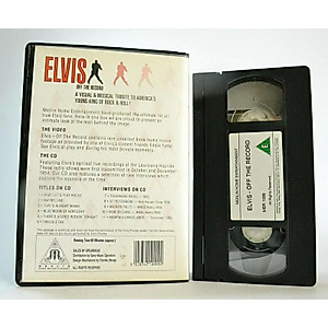 Elvis Presley: Elvis - Off The Record [VHS]