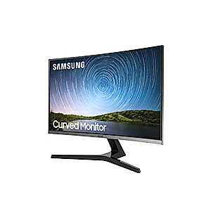 SAMSUNG 27-Inch CR50 Frameless Curved Gaming Monitor (LC27R500FHNXZA) – 60Hz Refresh, Computer Monitor, 1920 x 1080p Resolution, 4ms Response, FreeSync, HDMI,Black