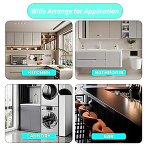 Silicone Kitchen Sink Splash Guard Faucet Mat (17.7" x 5.5"), 5° Slope Faucet Draining Mat, Faucet Handle Drip Catcher Tray Sink Drain Faucet Pad Behind Faucet for Kitchen & Bathroom Countertop