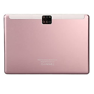Garsentx Tablet for Portable Entertainment, 10.1in Tablet, 6GB RAM 128GB, 1080p HD IPS Display, Deca Cores Processor, 2.4G 5G WiFi, Android 10.0, 8800mAh,WiFi, Calling Tablet, Rose(US)