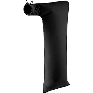 Black Table Saw Dust Collector Bag for 10" Tablesaws, Compatible with Bosch/Dewalt/Makita/Ryobi/Craftsman/Porter Cable/RIGID/Metabo/Kobalt Delta Table Saws, Belt Sander with 2.5" Dust Port (1 Pack)