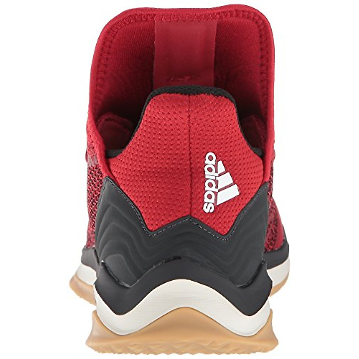 adidas Men's Icon 4 Baseball Shoe, Power red/Cloud White/Carbon, 12 M US