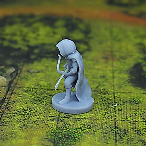 3D Printed Miniature: Halfling Male Ranger