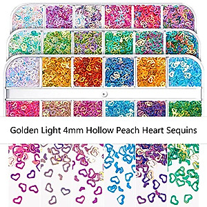 ✪ Glitter Sequins Party Decoration Resin Jewelry Making Supplies DIY Slime Crafts