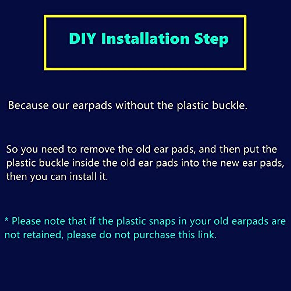 TaiZiChangQin White Ear Pads Memory Foam Earpads Cushion Replacement Compatible with Sudio Regent II Truly Wireless On-Ear Headset ( Protein Leather )