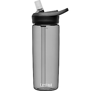 CamelBak eddy+ BPA Free Water Bottle, 20 oz, Charcoal, .6L