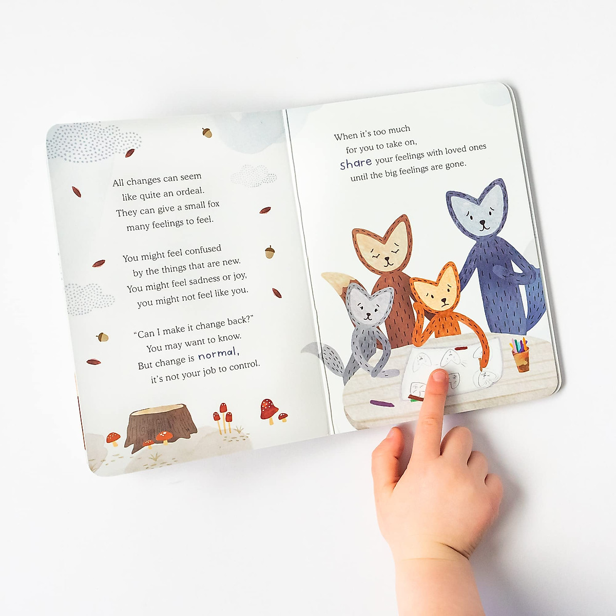 Slumberkins 14" Fox Kin, Affirmation Card, & Storybook Set | Supports Changes, Coping Skills & Transitions | Social Emotional Development | Soft Plush Animal Gift Set for Toddlers & Preschoolers