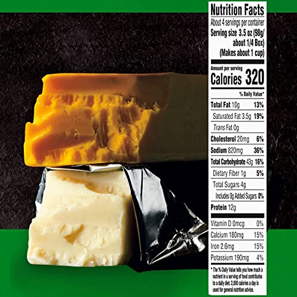 Cracker Barrel Sharp White Cheddar Macaroni & Cheese Dinner, 14 oz Box