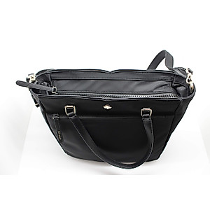 Kate Spade New York Jae Top Zip Medium Nylon Satchel Black