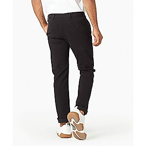 Dockers Men's Slim Fit Ultimate Chino with Smart 360 Flex, Black, 32W x 29L
