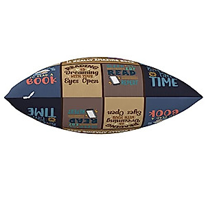 Dfaqehk Book Lovers Gifts for Women - Book Lovers Gifts for People Who Like to Read - Mothers Day Bookish Gifts for Reader, Librarian, Book Club - Book Accessories Throw Pillow Covers 18 x 18 Inch