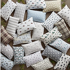 Eddie Bauer - Queen Sheets, Cotton Flannel Bedding Set, Brushed For Extra Softness, Cozy Home Decor (Rookeries, Queen)