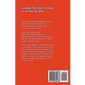 A technique for producing ideas: A simple five step formula for producing ideas