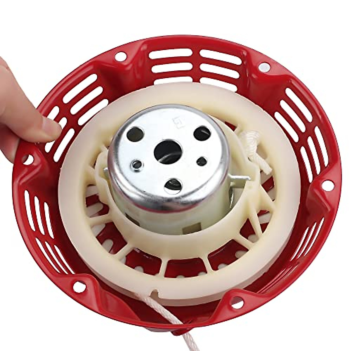 Kuupo 69730 69727 Recoil Pull Starter Start Cup Assembly for Harbor Freight Predator 212CC 173CC 6.5 7 HP Engine Power Equipment 91520 92207 92208 92210 92221 92251 Log Splitter