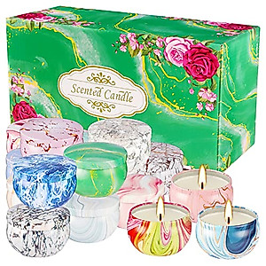 16 Packs Scented Candle Gift Set for Mom | Woman, 2.5oz Aromatherapy Candles for Home Scented Bath Yoga, Natural Soy Wax, Fragrance Candle for Mothers Day, Birthday, Valentine's Day