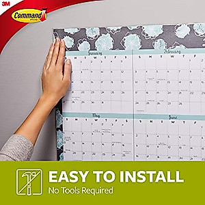 Command PH024-64NA Hanging, Indoor Use, 64, Decorate Damage-Free Small White Poster Strips, 0, Count