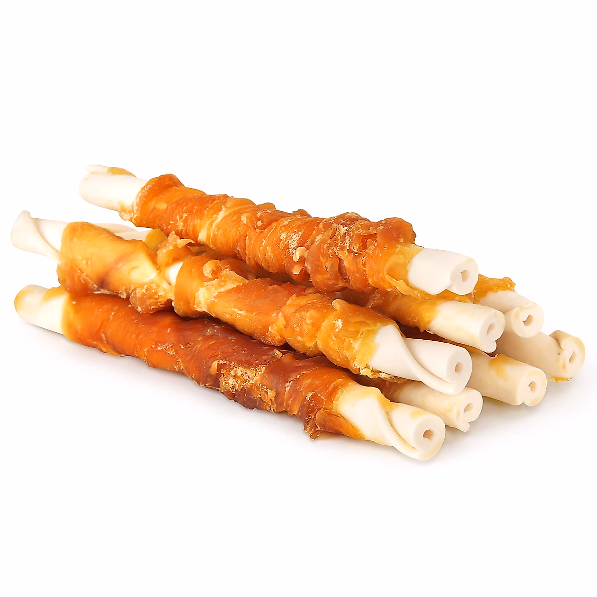 HealthyBones Chicken Breast Wrapped Natural Dog Treats for Collie and Other Large Herding Dogs, 18 Count