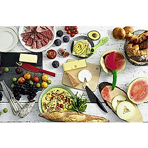 Kuhn Rikon Colori Sandwich Knife, 5.5", Red