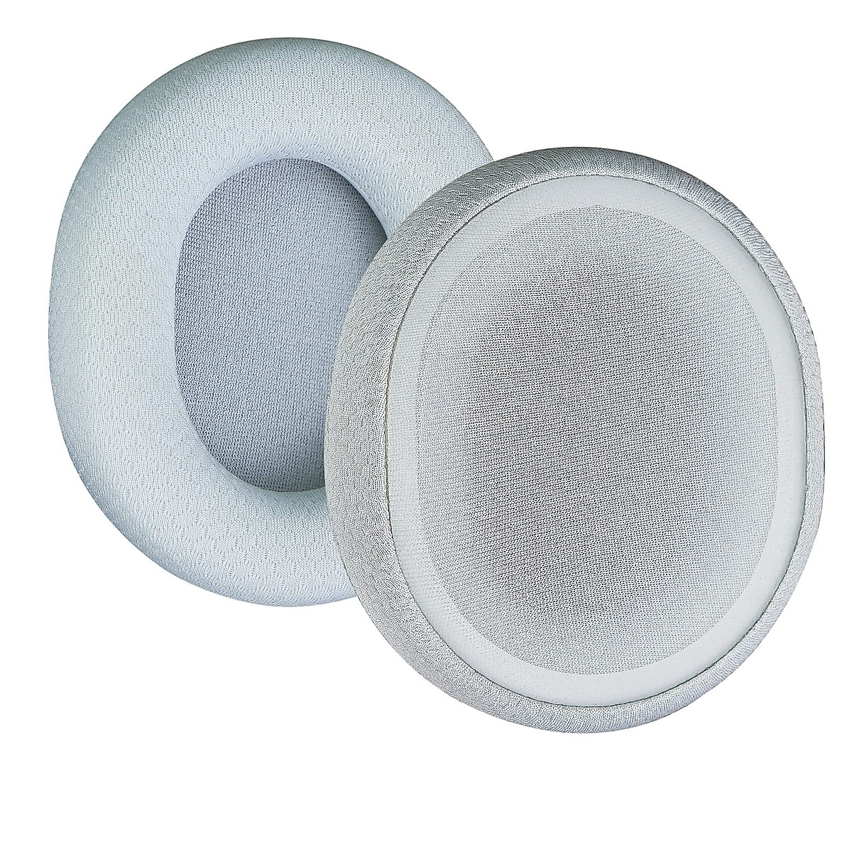 Sinowo Ear Pads Cushions Replacement for SteelSeries Arctis 1/Arctis 3/Arctis 5/Arctis 7/Arctis 9X/Arctis Pro/Arctis Prime Headset,Headphone Earpads(White)