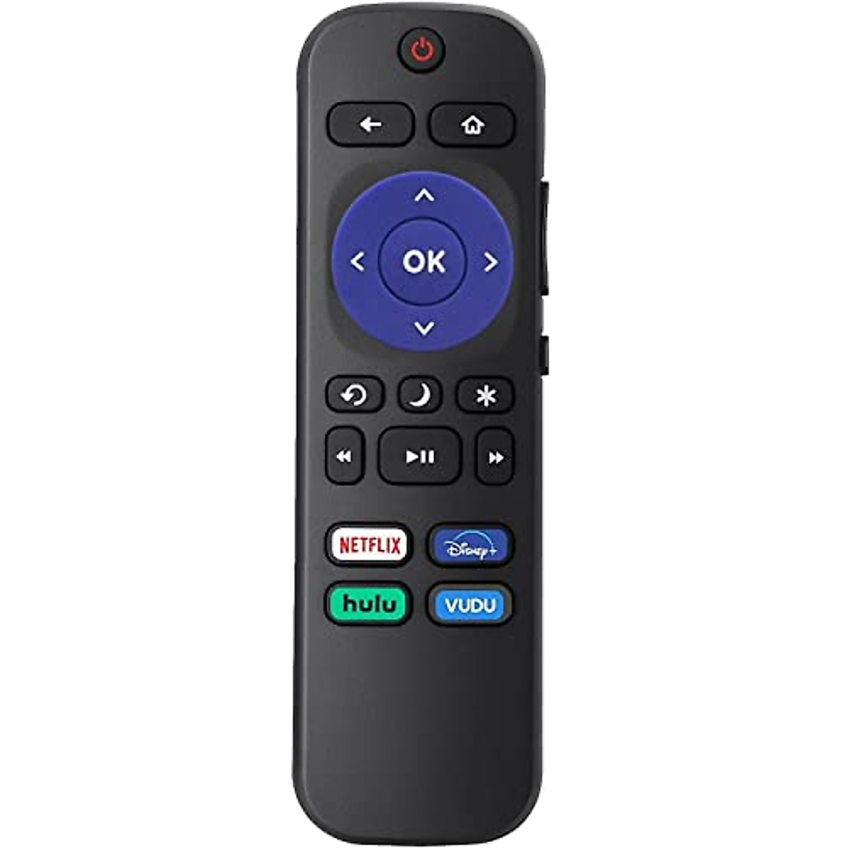 Amtone Replacement Remote Control for Onn Roku Smart Soundbar 100002421 Build-in Netflix Disney Plus Hulu Vudu Hot Keys