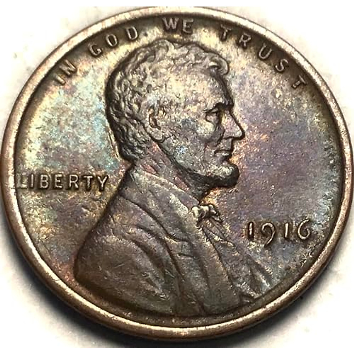 1916 P Lincoln Wheat Cent Penny Seller Extremely Fine