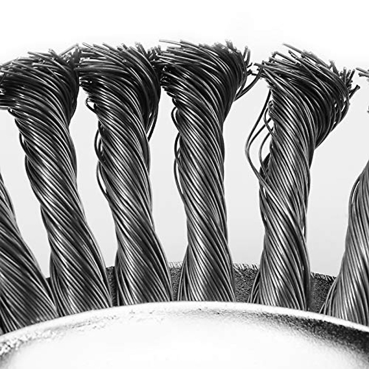 Derusting Weeding Wheel, 8 Inch Weeding Wheel, Grass Strimmer Head, Great Workmanship Courtyard for Dust Removal Weeding Garden