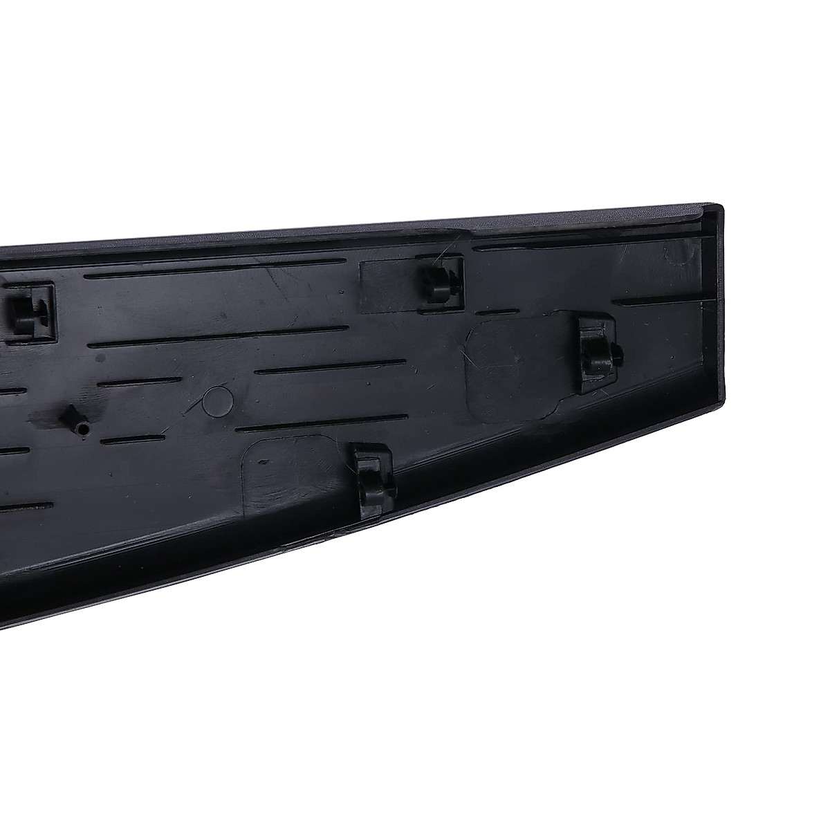 KARPAL Tailgate Spoiler Top Protector Cover Molding Cap Compatible with 2009-2018 Dodge Ram 1500 2010-2018 2500 3500 TO1904100 ABS Black