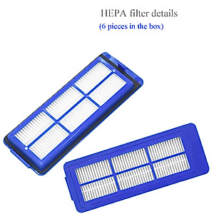 Replacement Parts for Eufy RoboVac 11S Max, Accessories Kit for RoboVac 15C Max 30C Max 35c Max 15t Max 39 Max Series G10 G20 G30 G32 Edge Verge Hybrid (NOT FOR G40 G35 L35 L70 X8)