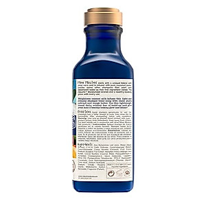 Maui Moisture Nourish & Moisture + Coconut Milk Shampoo to Hydrate and Detangle Curly Hair, Lightweight Daily Moisturizing Shampoo, Vegan, Silicone & Paraben-Free, 13 fl oz