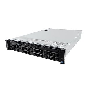 DELL PowerEdge R720 2U RackMount 64-bit Server 2×Six-Core E5-2630v2 Xeon 2.6GHz CPUs + 128GB PC3-12800 ECC RAM + 16×500GB SATA 2.5" SFF HDD, PERC RAID, 4×1GbE NIC, 2×Pwr Spply, iDRAC7, NO OS (Renewed)