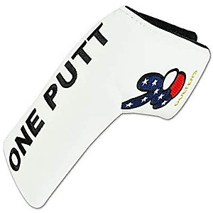 GOLTERS Golf Club Covers Blade Putter Cover Headcover Leather Magnetic Closure for Scotty Cameron Odyssey Taylormade Ping Gift for Men Women Golfer