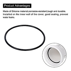 MECCANIXITY O-Rings Fit 20 Inch Water Filter Housing 98 x 4mm Silicone Replacement O-Rings 5 Pack