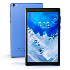7 inch Tablet Android Oreo Go Tablet PC with 32 GB ROM Storage, Quad Core Processor, HD IPS Display, Dual Cameras, WiFi, Bluetooth - Android Tablet （Blue）