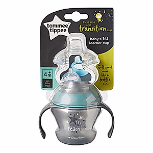 Tommee Tippee First Sips Soft Transition Cup, 4+ months â€“ (Pack of 1) (Colors May Vary)