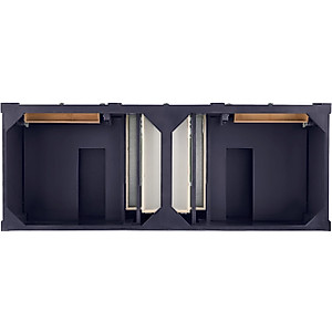 James Martin Vanities 650-V60D-SC 650-V60D Brittany 60" Double Basin Poplar Wood Vanity Cabinet Only