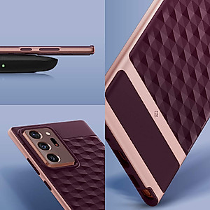 Caseology Parallax for Samsung Galaxy Note 20 Ultra Case (2020) 5G - Burgundy