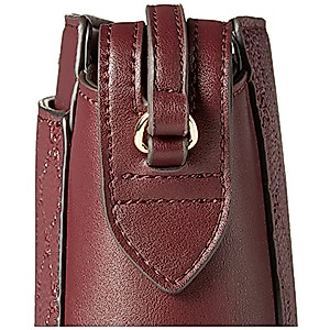Nine West Brooklyn Crossbody, Merlot Logo