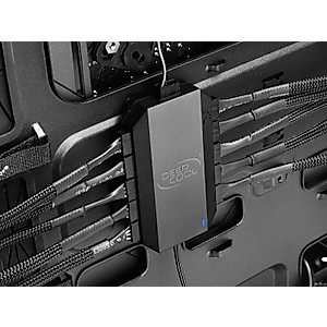 DeepCool FH-10 Integrated Fan Hub, Powering up to 10 Fans (3-pin Non-PWM or 4-pin PWM), Occupying only One 4-pin Motherboard Header