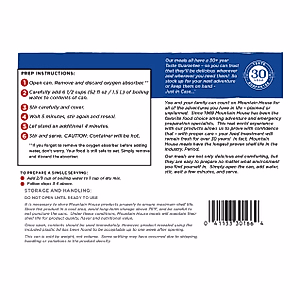 Mountain House Rice & Chicken | Freeze Dried Survival & Emergency Food | #10 Can | Gluten-Free & Beef Stroganoff with Noodles | Freeze Dried Survival & Emergency Food | #10 Can