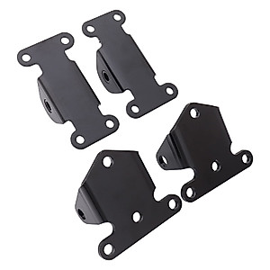 MOFANS Steel Motor Mounts Chassis Mounts Kit Fit for Chevy Frame Small Block Engine Replace for 3990914