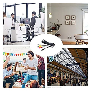 Digipartspower AV A/V TV-Out Video Cable Cord Lead for E pson Media Player P-4000 P-5000 P-6000