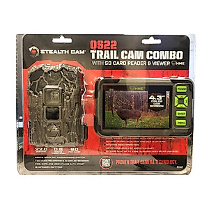 Stealth Cam QS22 Wildview Infrared Game Trail Deer 22MP Camera with HME Trail Cam Viewer