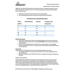Nema Globe Nematodes Organic Insect Control Pot Popper, Controls Fungus Gnats, 8 Infusion Bio-Pouches per Popper (8 Million Nematodes) – No Refrigeration Required