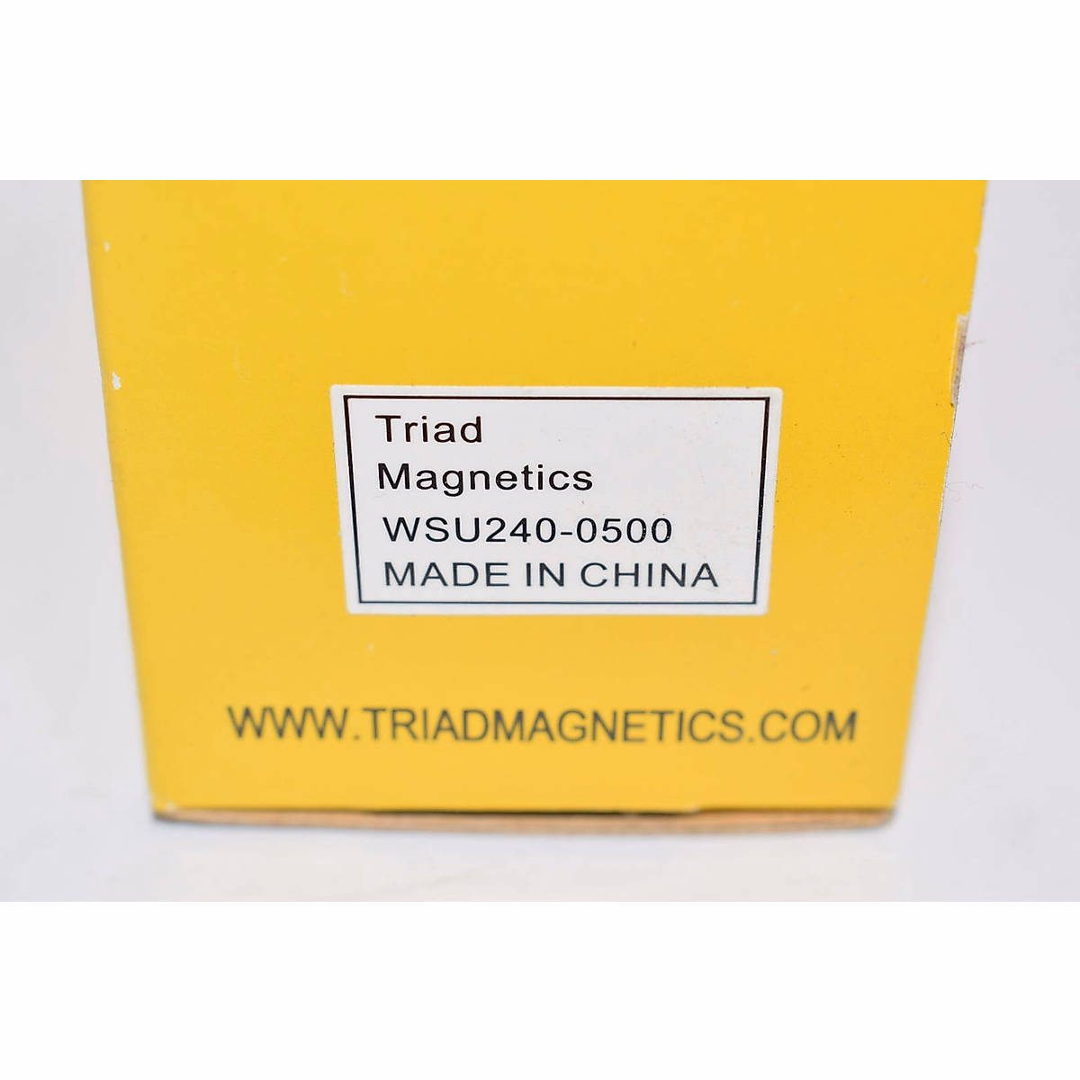 TRIAD MAGNETICS WSU240-0500 AC-DC Converter, External Plug in, 1 O/P, 12W, 24V